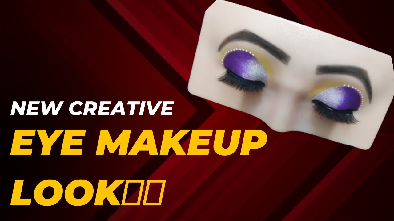 New Creative Eye Makeup Look 👁👁 || Unique Beauty Hub #tutorial #fashion ...