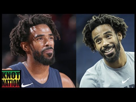 Mike Conley NBA Freeform Dreadlocks - YouTube