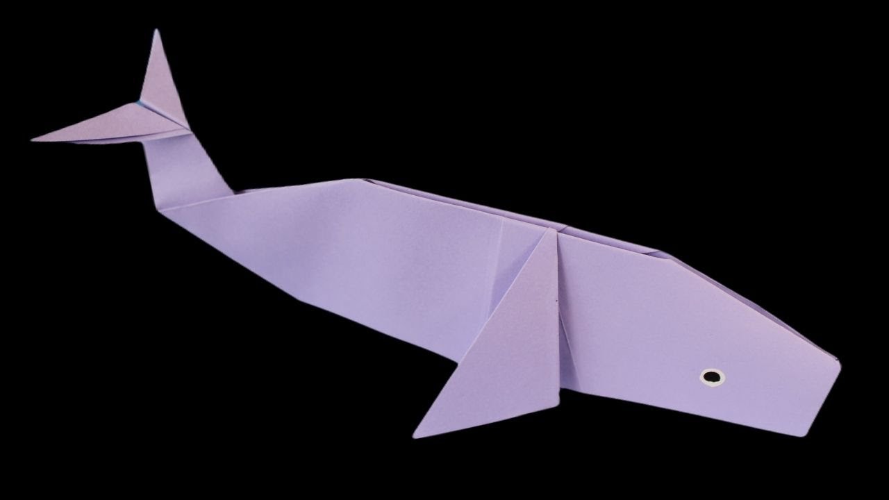 Descubre Cómo Hacer una Increíble Ballena de Papel en Casa - YouTube