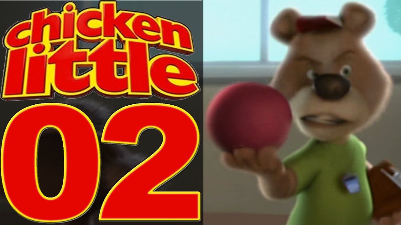 Chicken Little (PS2) [Part 2] Dodge Ball Challenge! - YouTube