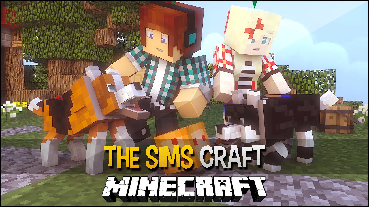 The Sims Craft Ep.104 - A Família Esta Aumentando !! - YouTube