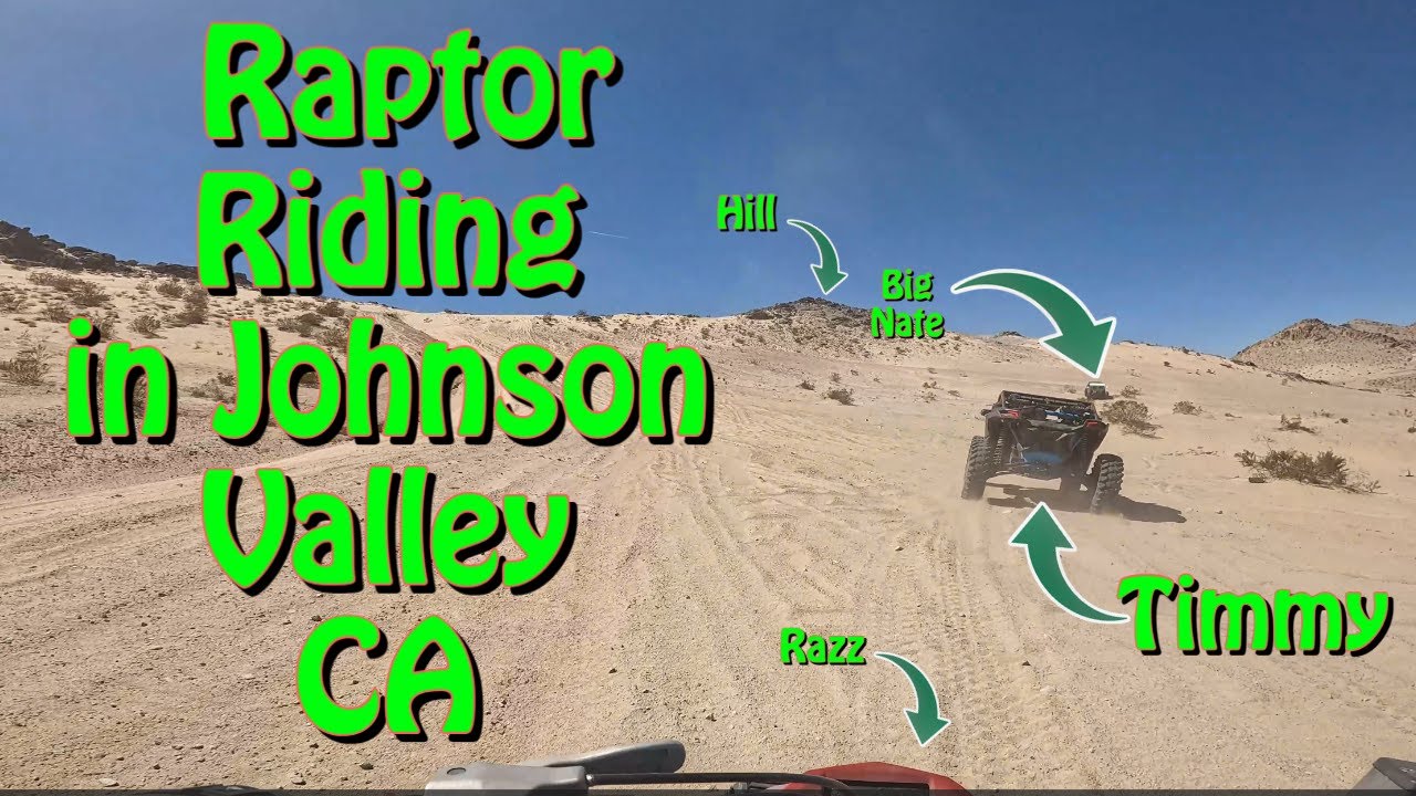 Raptor Riding (Johnson Valley CA) - YouTube