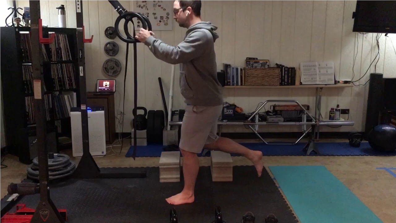 Single Leg Squat: Rings - YouTube