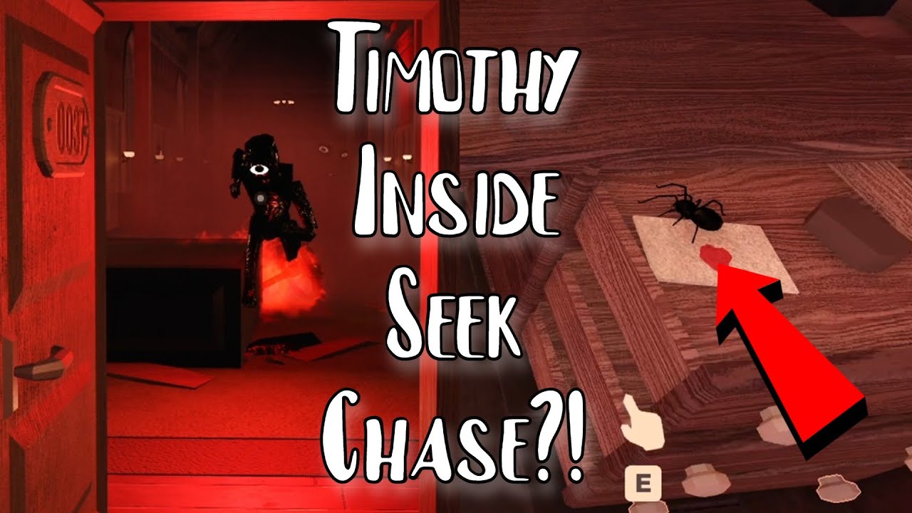 Timothy Jumps Me In Seek Chase?! - Roblox Doors Hotel Doors - YouTube