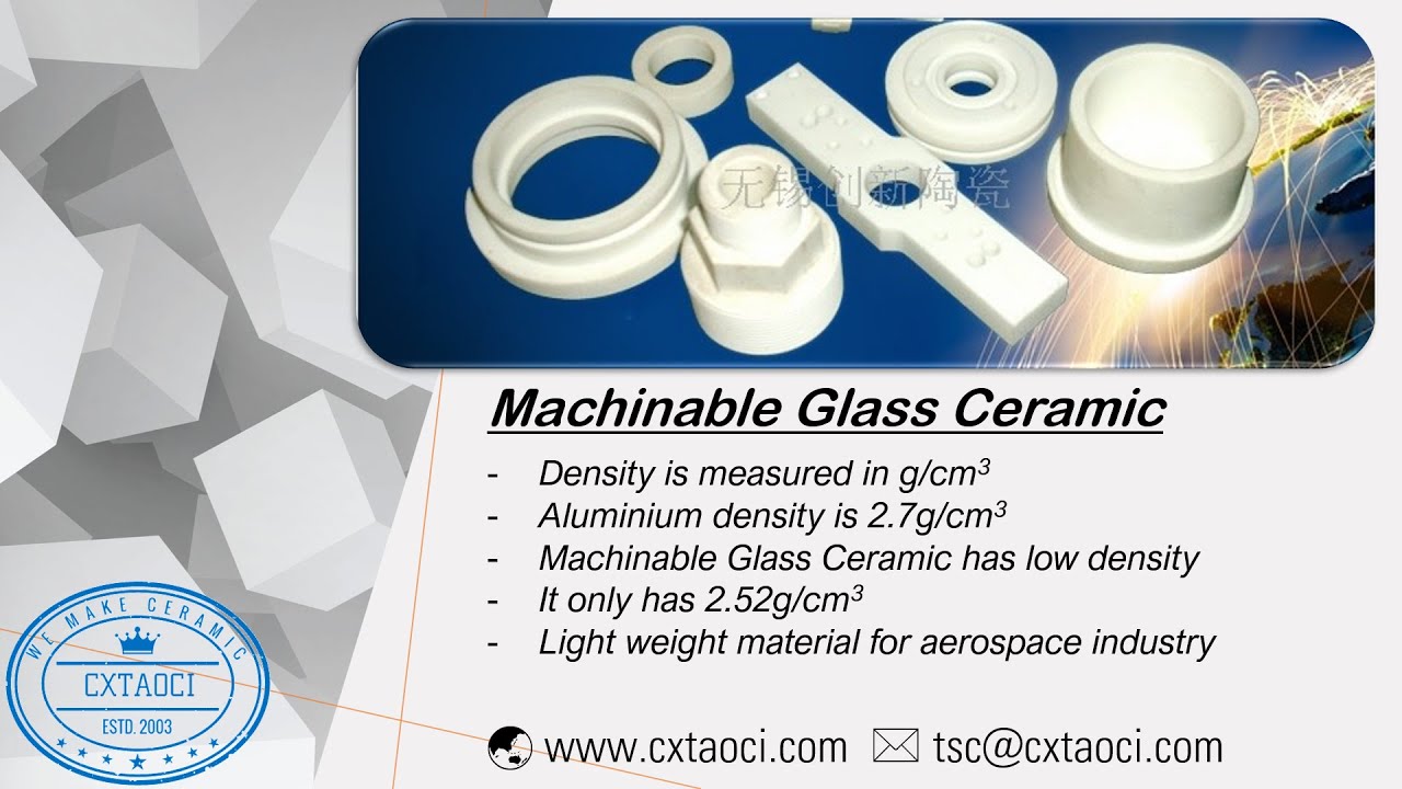 [3] Machinable Glass Ceramic - YouTube