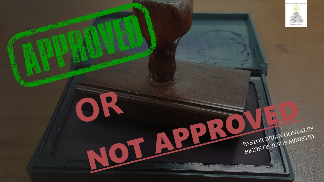 Approved Or Not Approved - YouTube