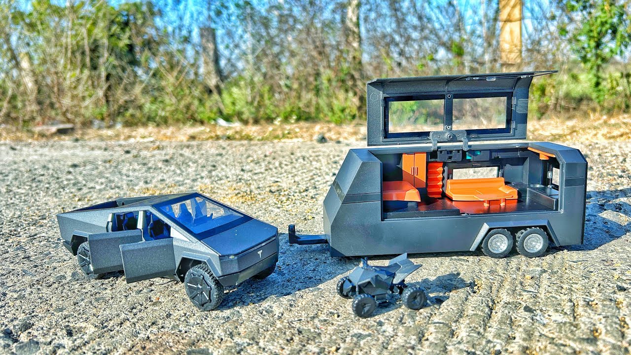 Tesla Model 1:32 Scale Full Metel Body With Open Door And Mini Home Van ...
