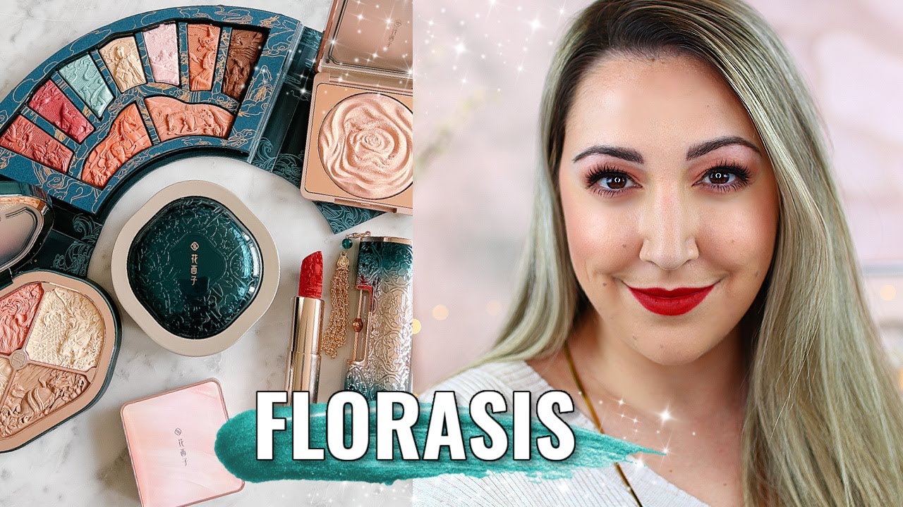 Full Face of the MOST BEAUTIFUL Makeup Brand! *Florasis* - YouTube