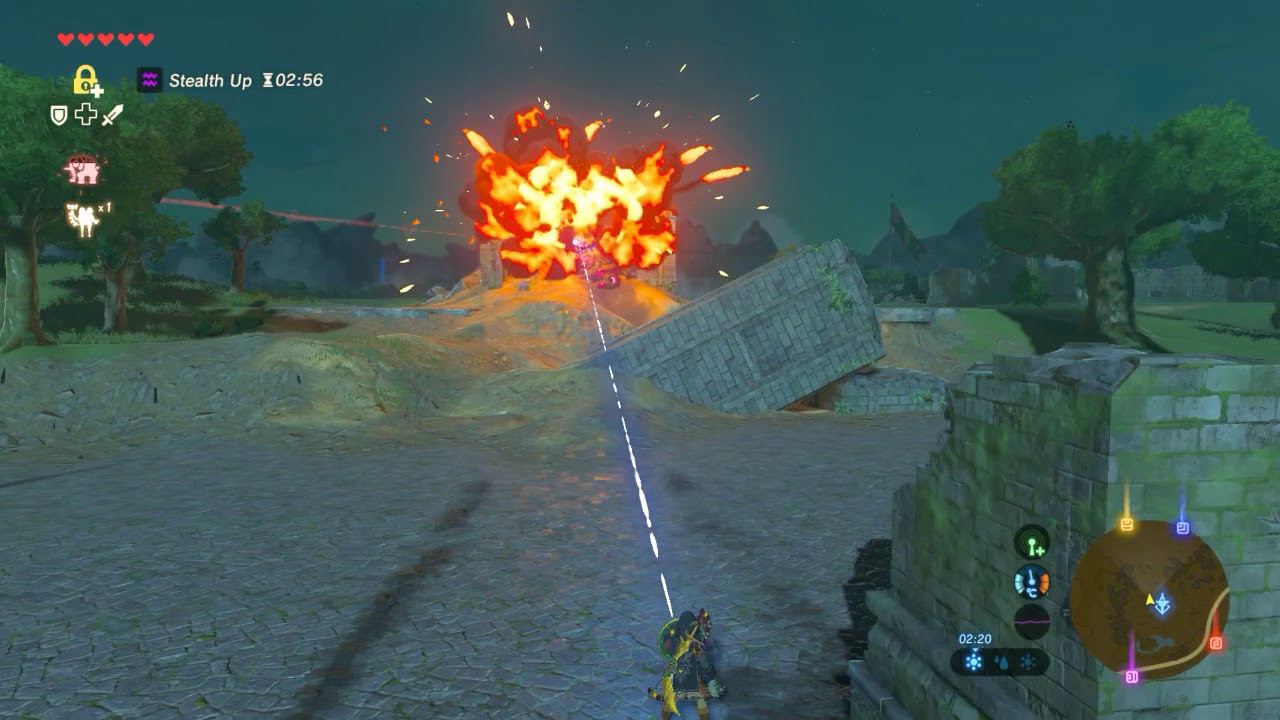 Zelda Botw laser parry - YouTube
