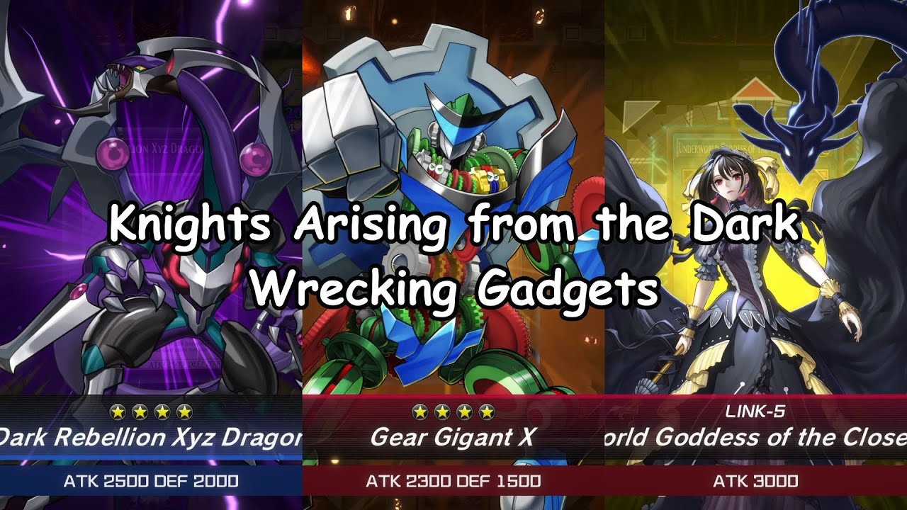 Yu-Gi-Oh! Master Duel | Knights Arising from the Dark Wrecking Gadgets ...