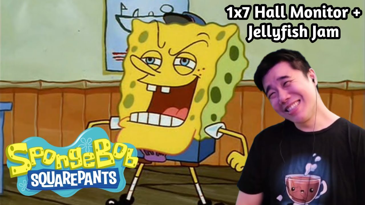 SpongeBob SquarePants 1x7 Reaction | Hall Monitor / Jellyfish Jam ...