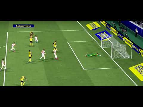 PES'te bombacı Doue'nin bomba şutu (Kaliteli versiyon) #pes #efootball #konami #doue #futbol