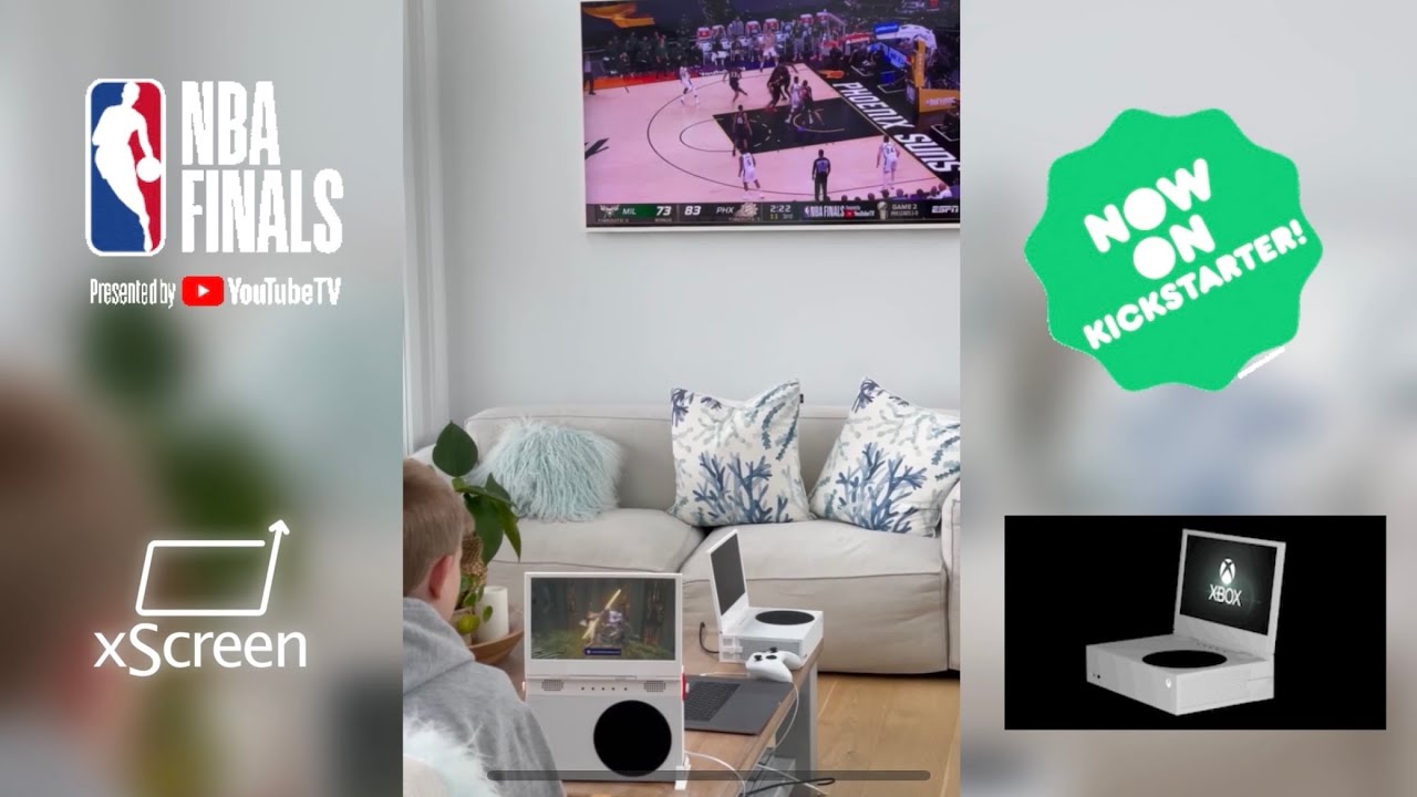 xScreen Is Perfect for Timeouts during the NBA Finals! - YouTube