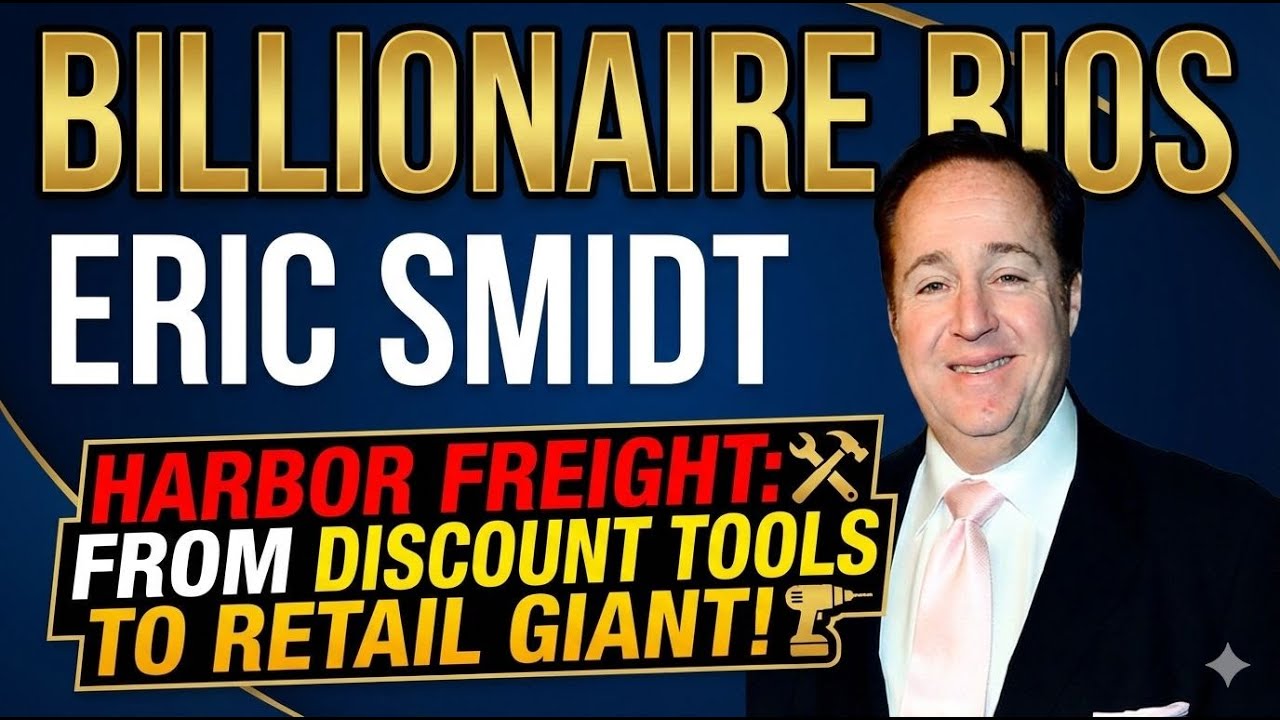 Eric Smidt: The Billionaire Who Built Harbor Freight by Selling Cheap ...