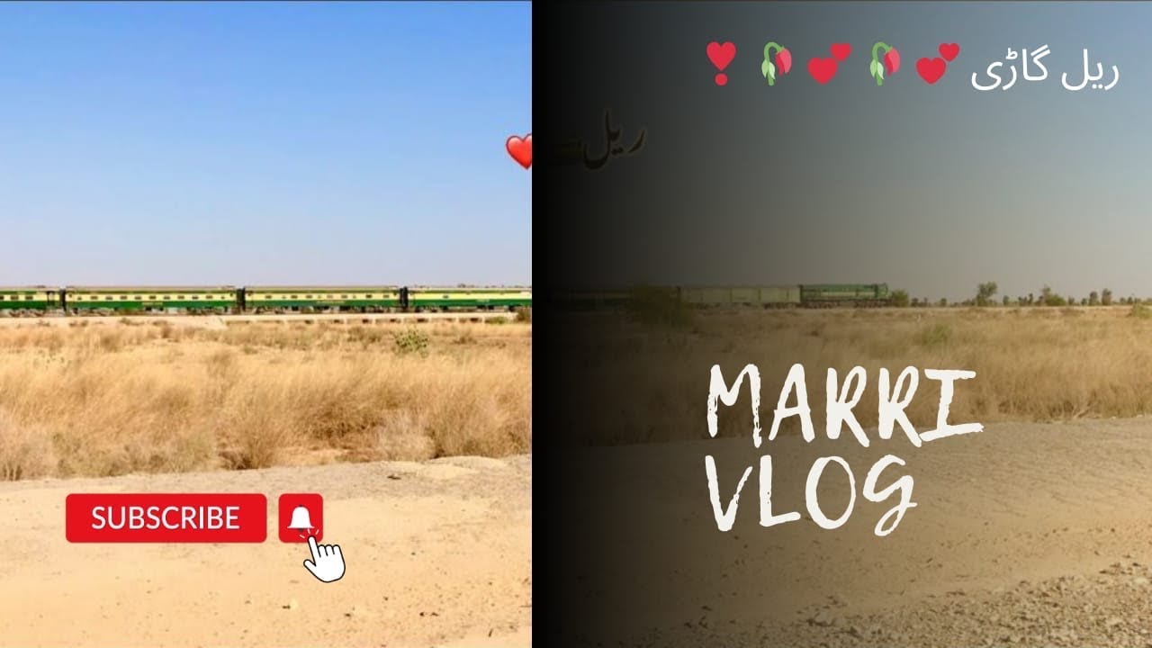 Beautiful view of Train in evening time at Sibi to Jaffarabad… #train # ...