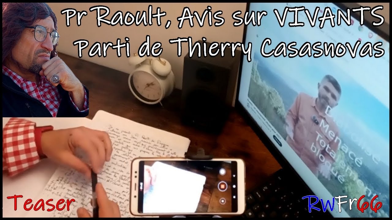 VIVANTS(Teaser) Professeur Raoult Bruno sur le Parti Politique de ...