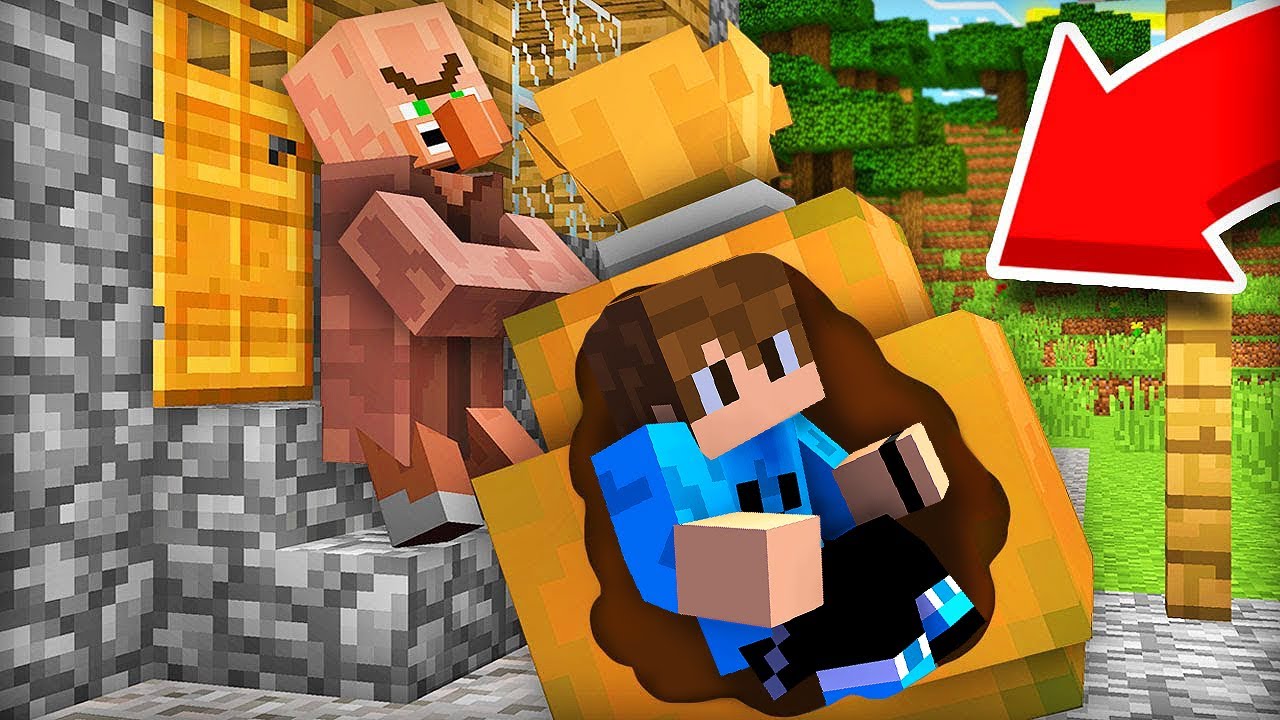 ΜΠΗΚΑ ΚΡΥΦΑ ΣΤΟ ΣΠΙΤΙ ΤΟΥ ΓΕΙΤΟΝΑ στο MINECRAFT - YouTube