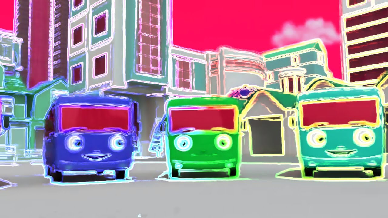 Ten Little Buses fun clip //Sponsored By Gamavision Csupo Effects - YouTube