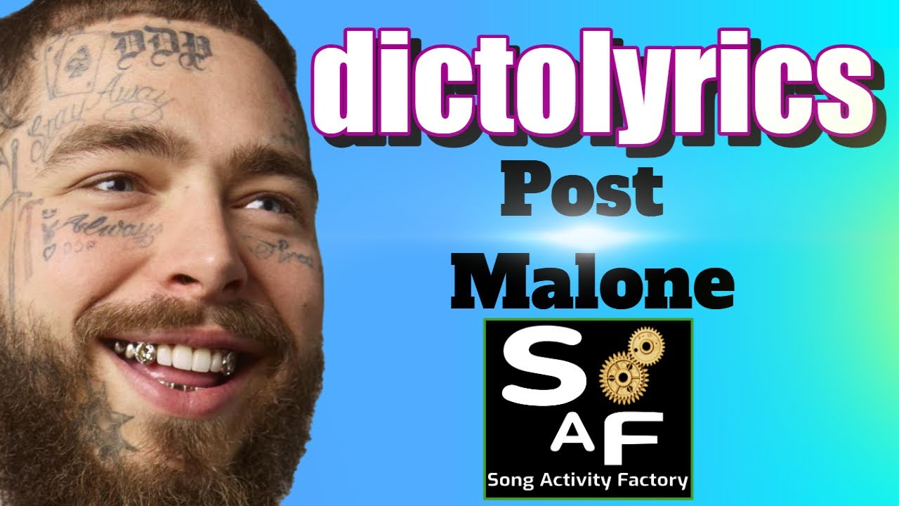 Engage with 'Overdrive' by Post Malone: Dictolyrics for Classroom ...