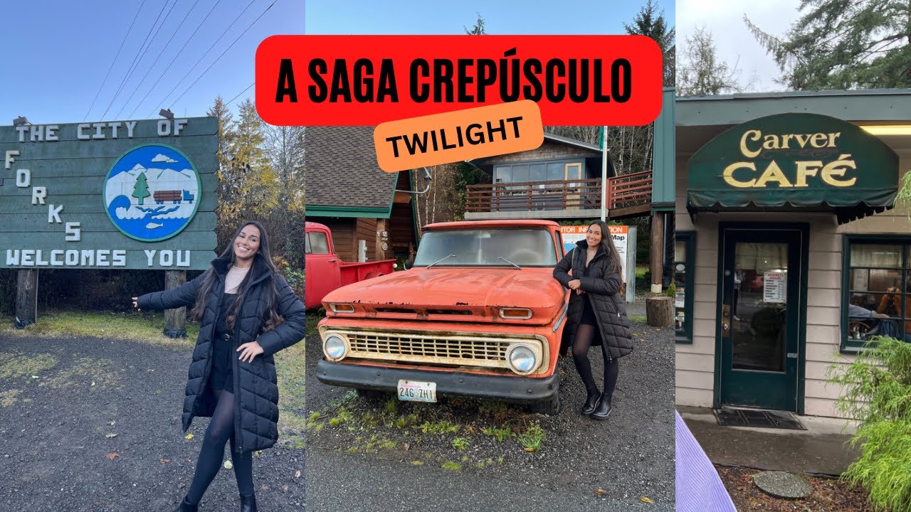 ROUD TRIP SAGA CREPÚSCULO- Forks, Port Angeles e Portland - YouTube