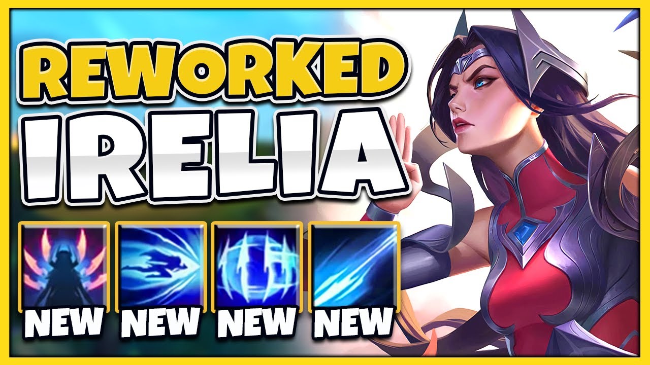 Riot Just Made Irelia EASY TO PLAY...?! New Irelia Rework 2021 Gameplay ...