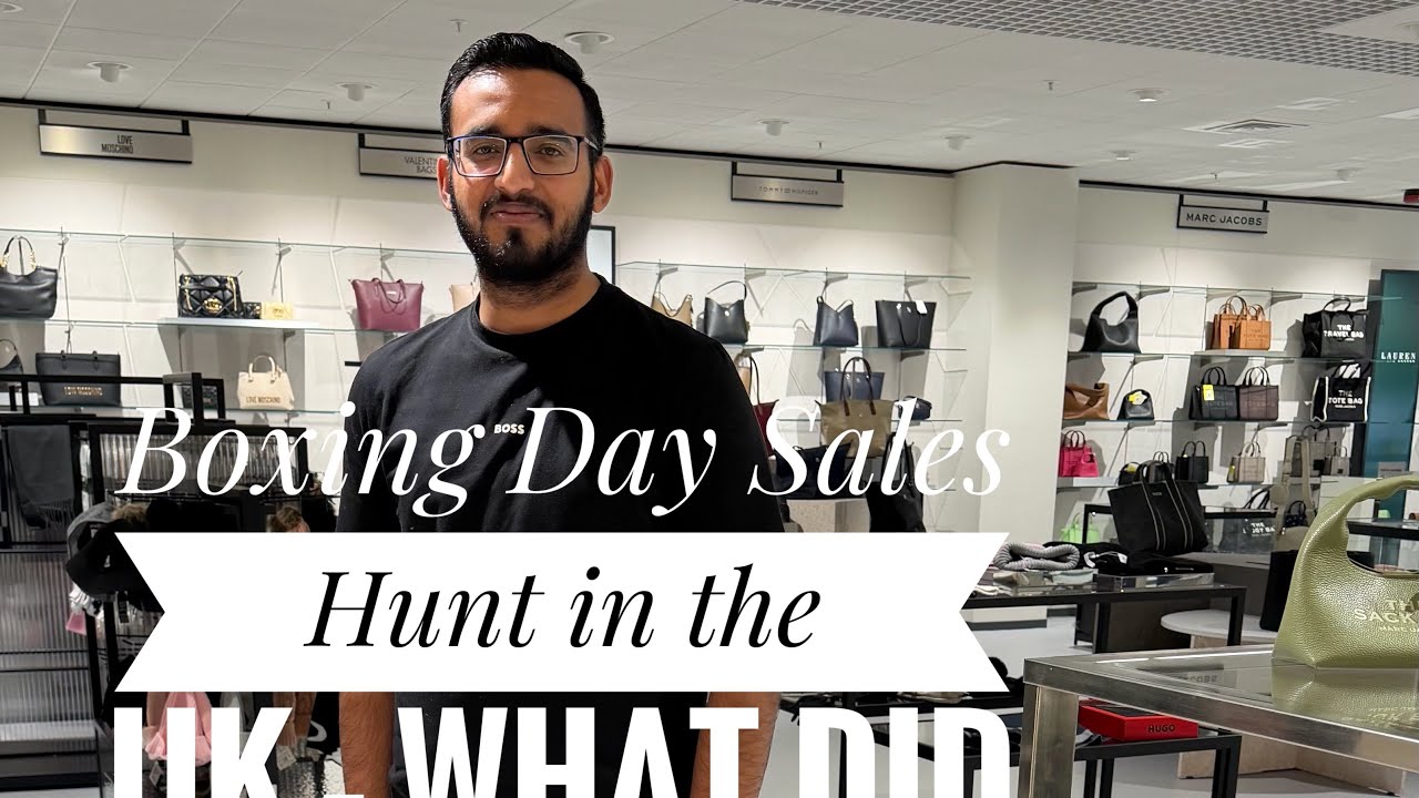 Boxing Day Sales Hunt in the UK – What Did We Grab?|| Telford shopping ...