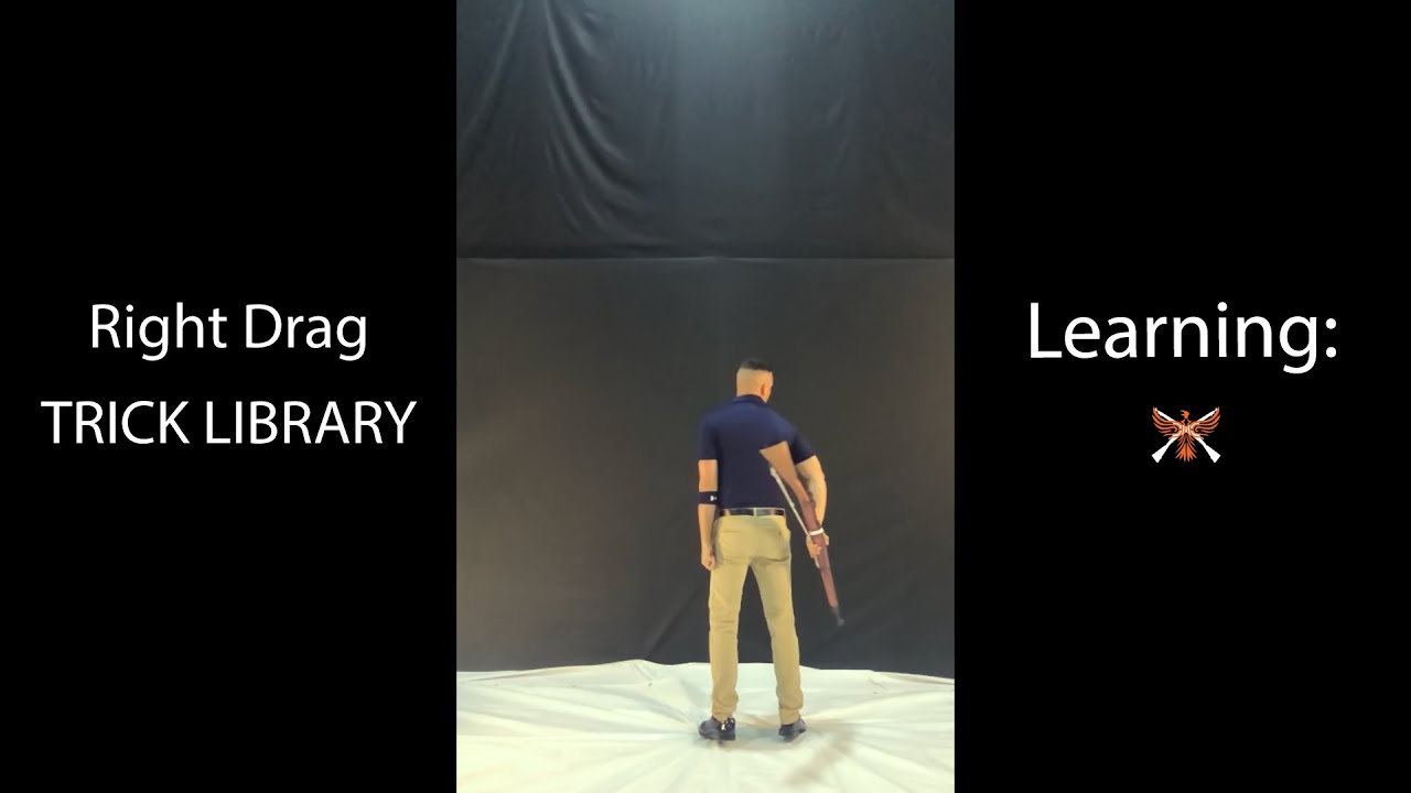 Right Handed Drag - Beginner Level - TRICK LIBRARY - YouTube