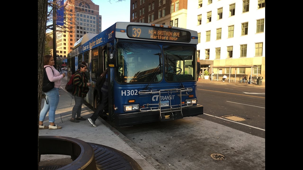 Ride On: CTtransit #H302 on Route 39 - YouTube
