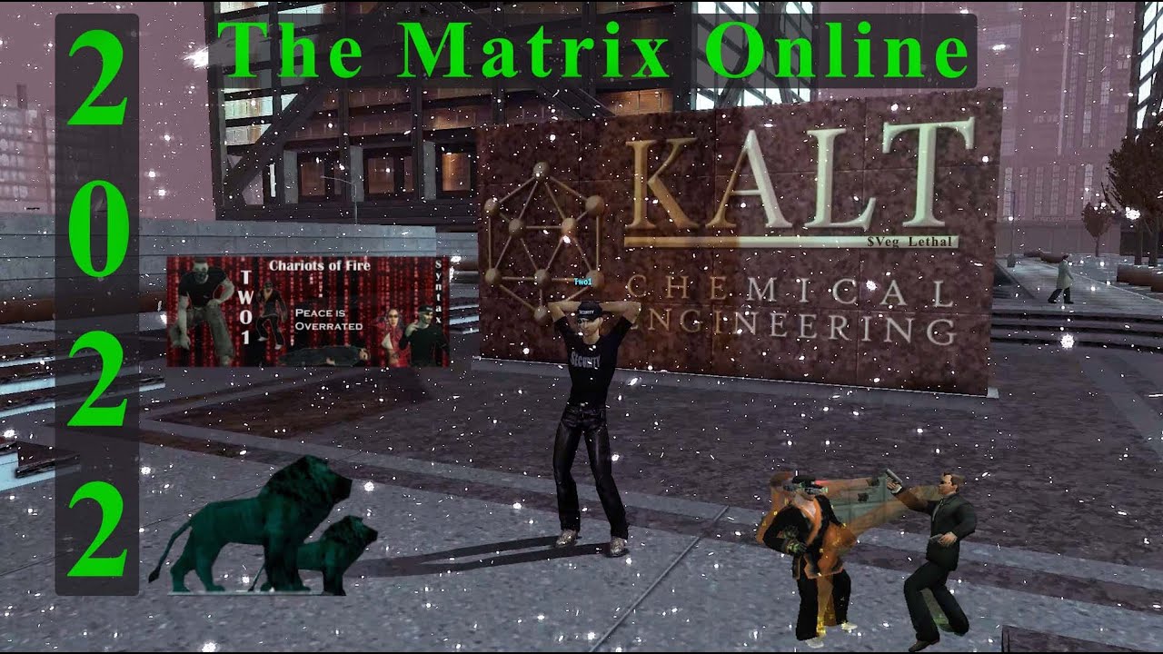 The Matrix Online | Showing Off My Dance Moves | Reality Server ...