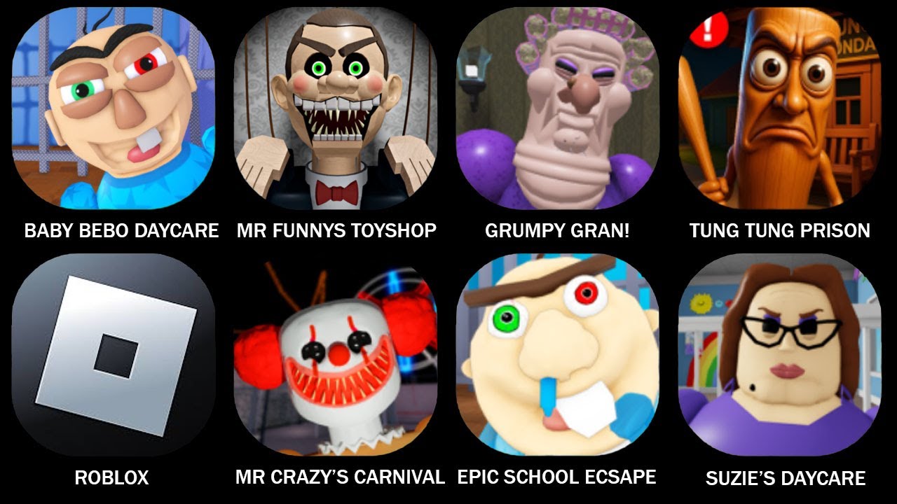 ESCAPE BABY BEBO DAYCARE! (FIRST PERSON OBBY), ESCAPE MR FUNNY'S ...