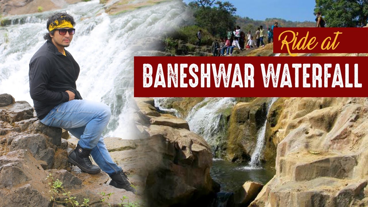 Baneshwar Waterfall || Bike Ride at Baneshwar Temple || MukeshSony Vlog ...