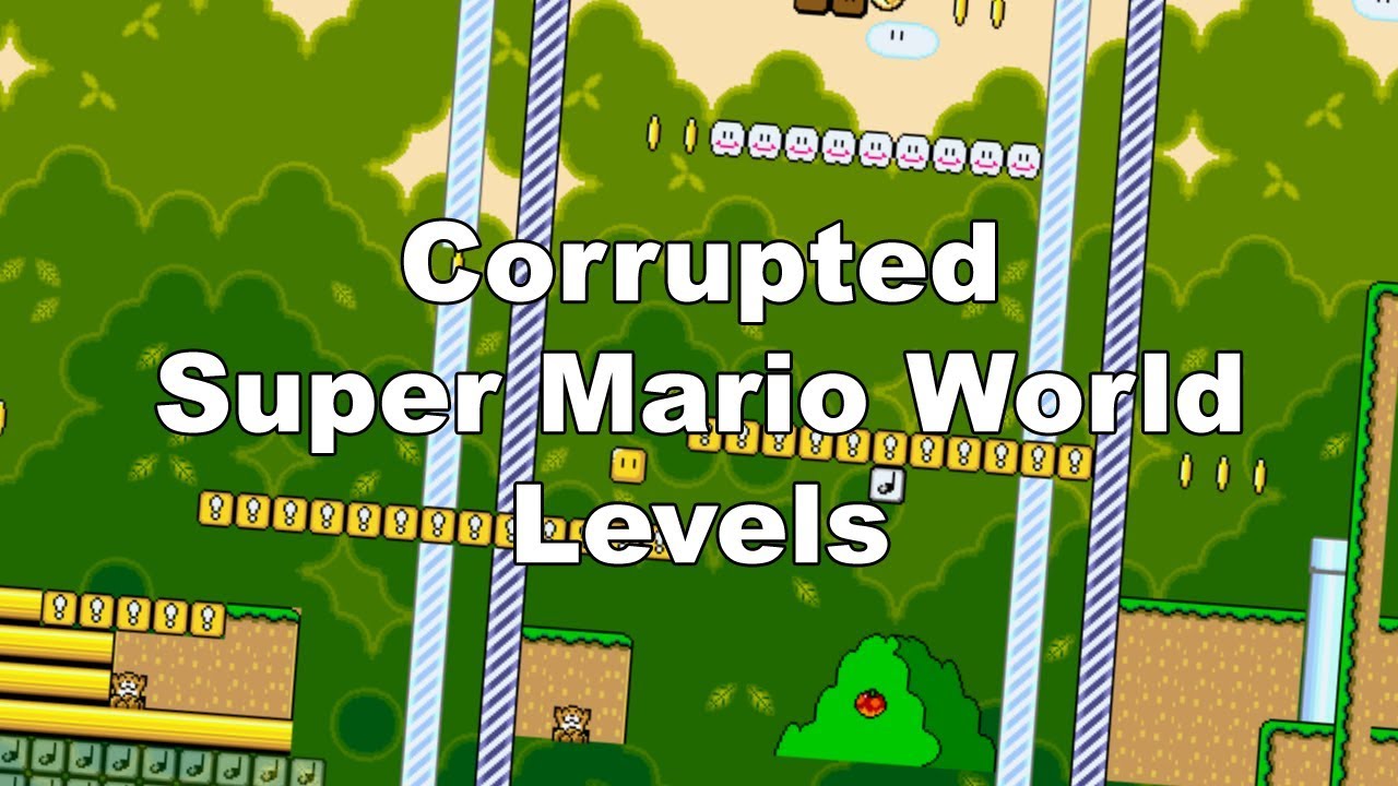 Corrupted Super Mario World Levels - YouTube