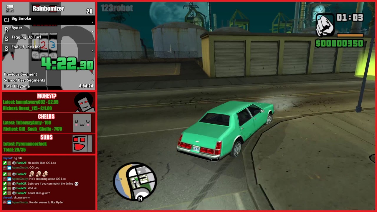 GTA SA Rainbomizer / Randomizer Testing (expect crashes) - YouTube