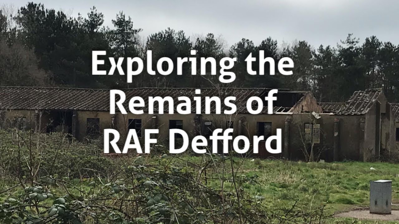 Exploring abandoned RAF Defford (an encounter with angry farmer) - YouTube