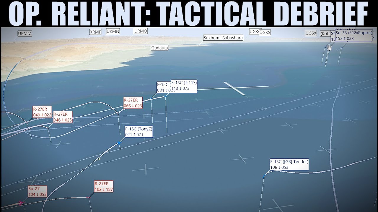 Operation Reliant: Post-mission Tactical Debrief | DCS & Tacview - YouTube