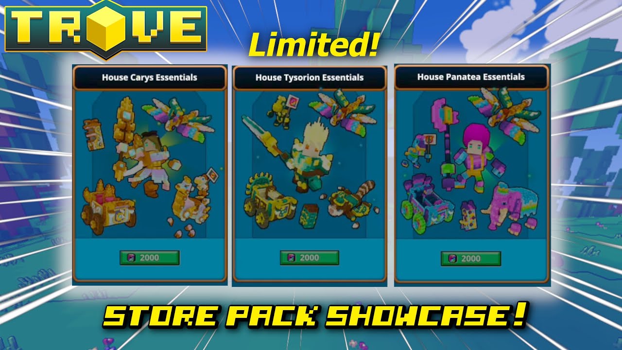 Trove Storepack Showcase: House Carys/Tysorion/Panatea Essentials ...