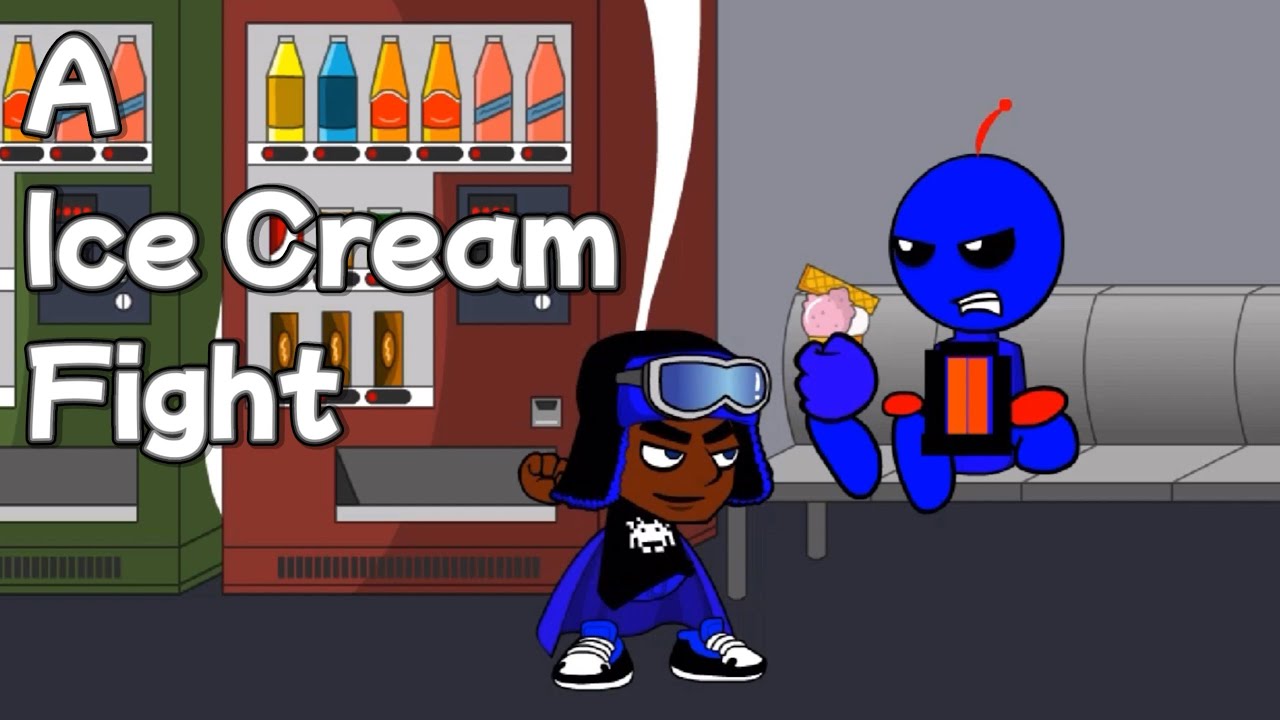 BB2009: A Ice Cream Fight - YouTube