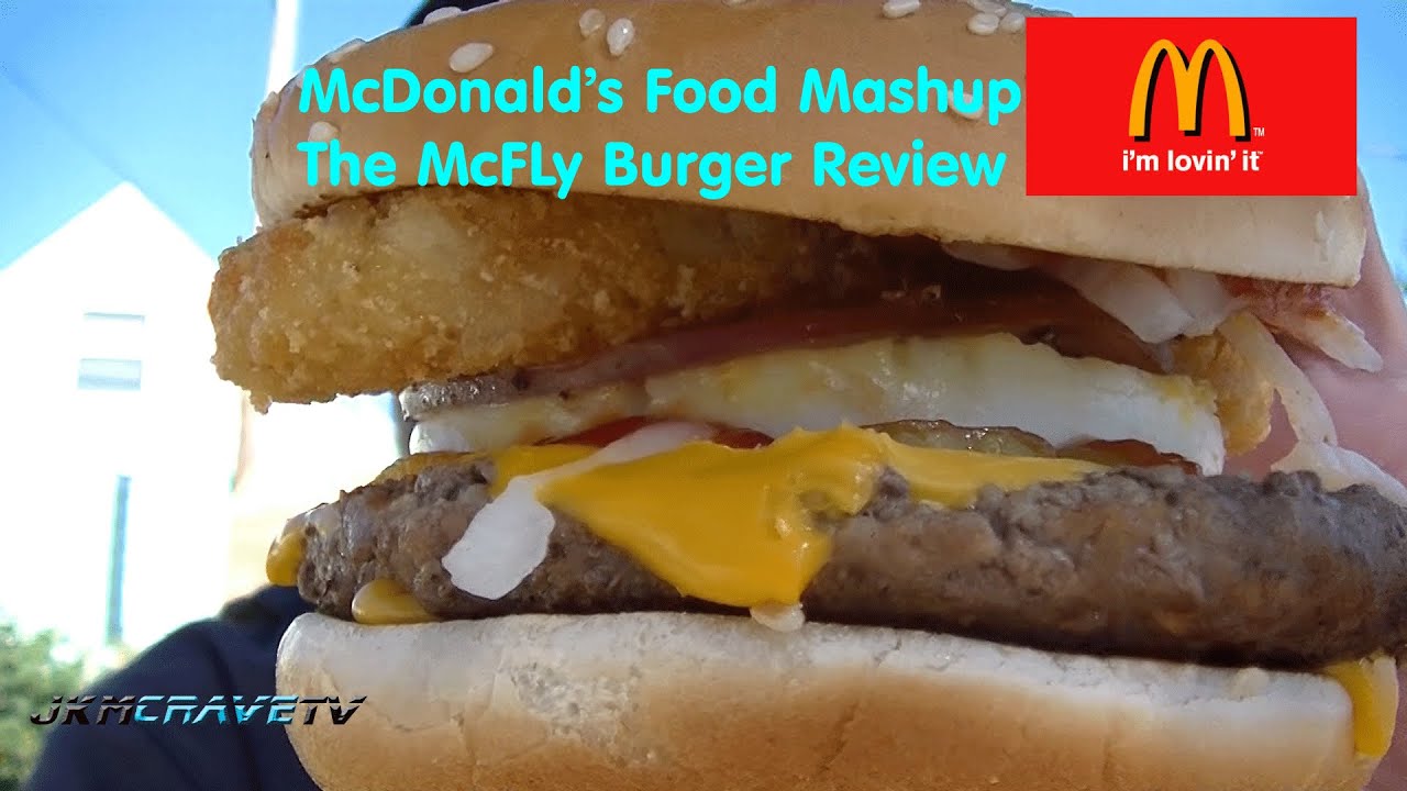McDonald's Food Mashup - Back to the Future - The McFly Burger - YouTube