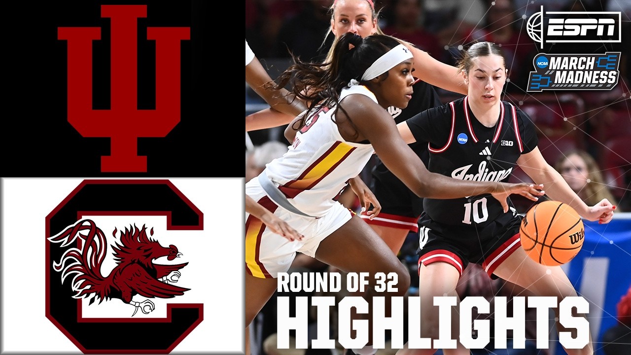 Round of 32: Indiana vs. South Carolina | Women’s NCAA Tournament ...