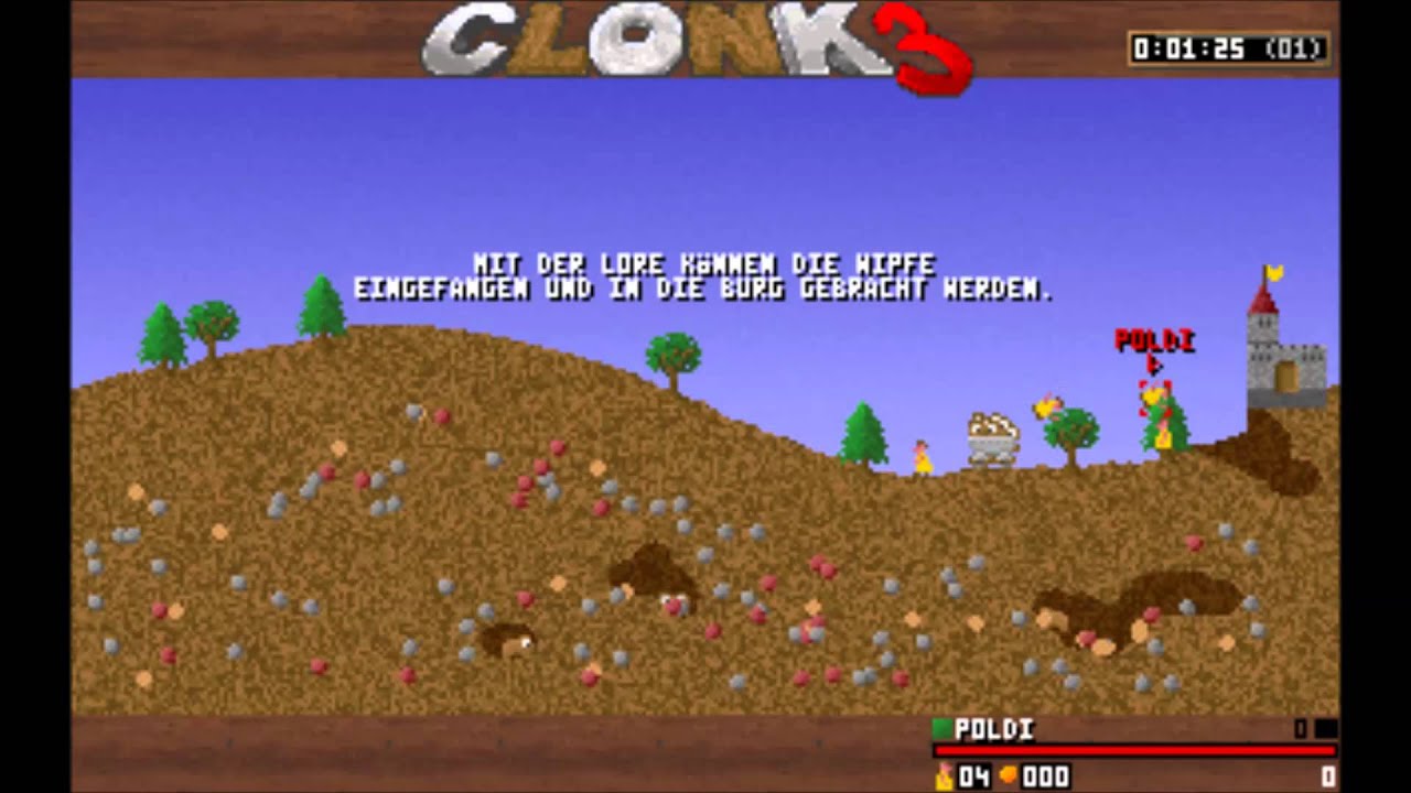 Clonk 3 Radikal - Mission 10: Wipfe retten - YouTube