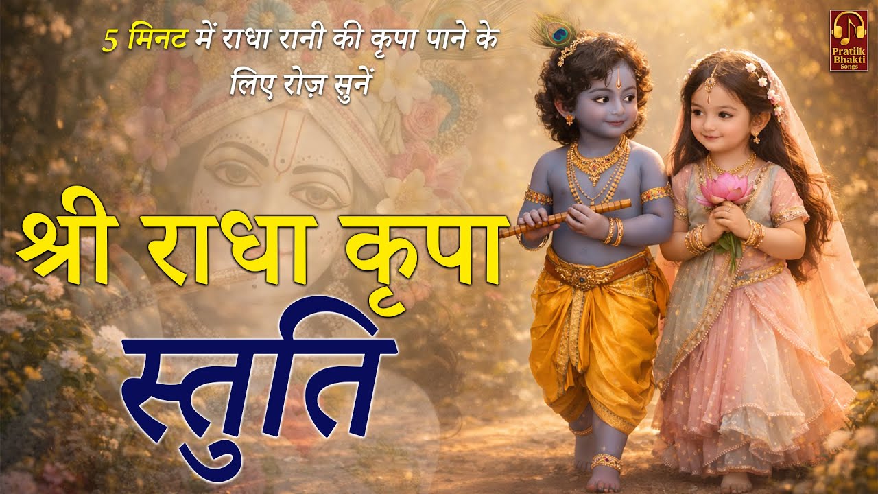 श्री राधा कृपा स्तुति | Radha Kripa Stuti Sanskrit | प्रेम, आशीर्वाद और ...
