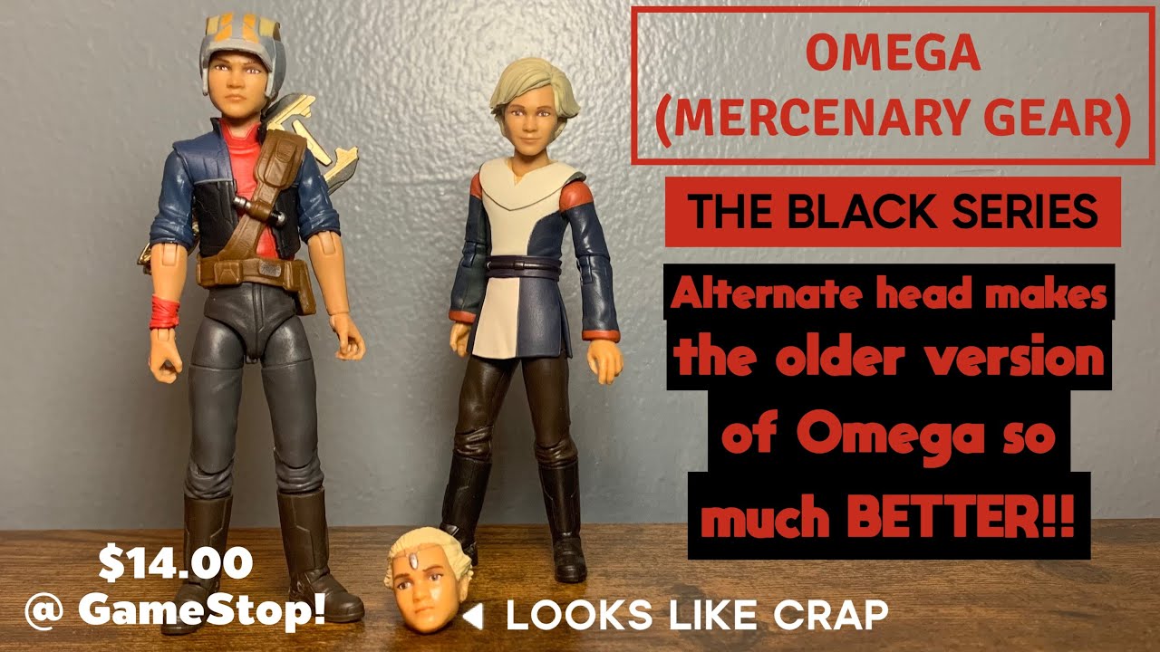 Omega-Black Series Figure Review (BB S2 Mercenary Gear) Plus the ...