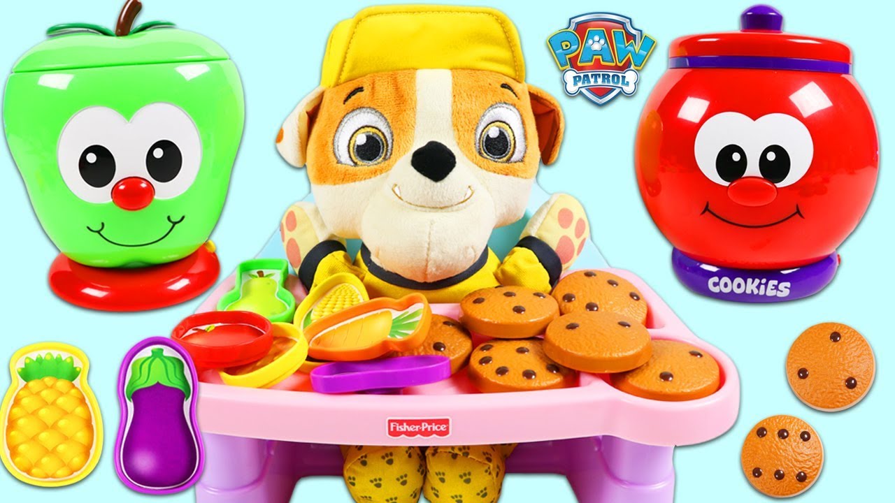 Paw Patrol Rubble Plays Count And Learn Jar Games! - YouTube