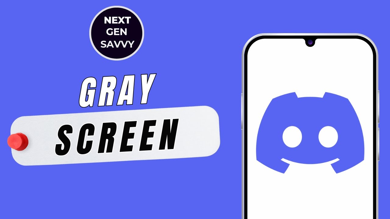 How To Fix Discord Gray Screen - YouTube