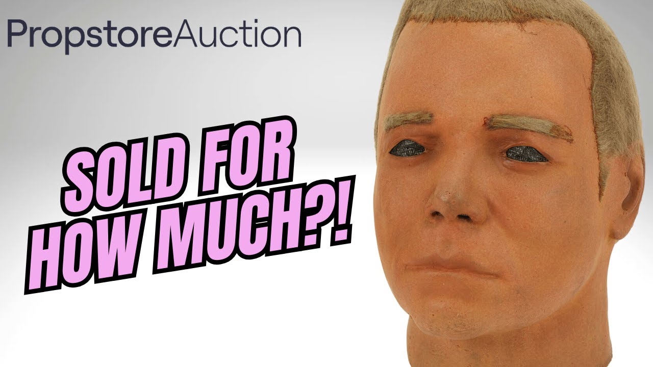 A 1975 Captain Kirk Mask Sold For How Much?! - YouTube