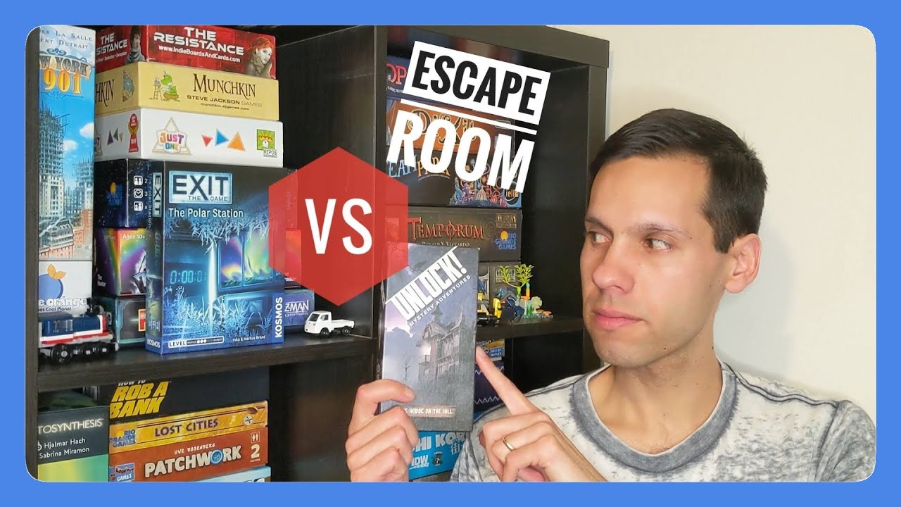 Unlock VS Exit — Two Escape Room Games! - YouTube