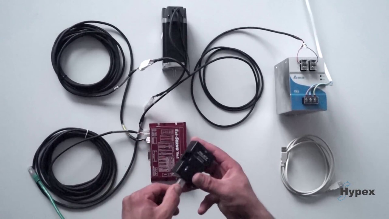 Fastech Ezi SERVO Plus-R - First start - YouTube