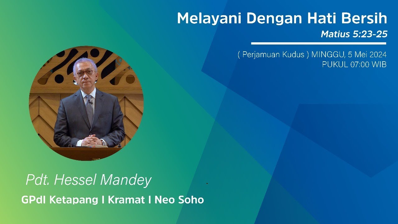 Ibadah Online Gereja Pantekosta di Indonesia - 5 Mei 2024 || GPdI ...