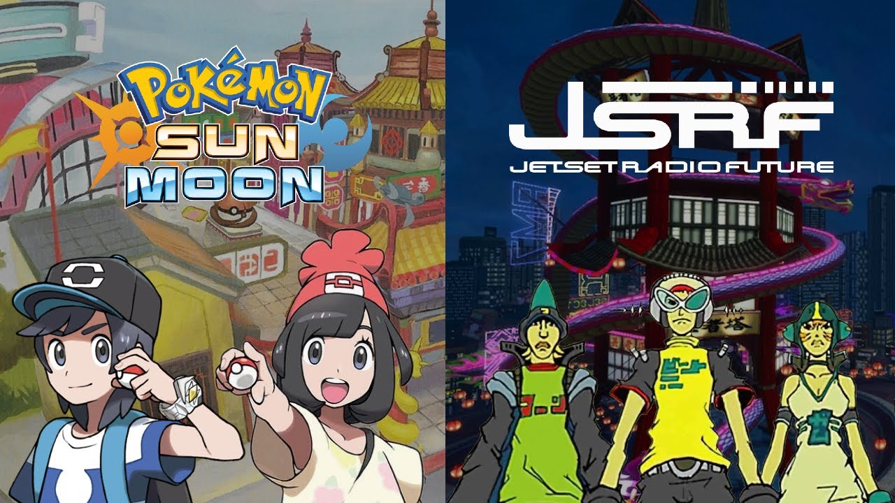 Konipathetic City | Pokémon Sun & Moon X Jet Set Radio Mash-Up - YouTube