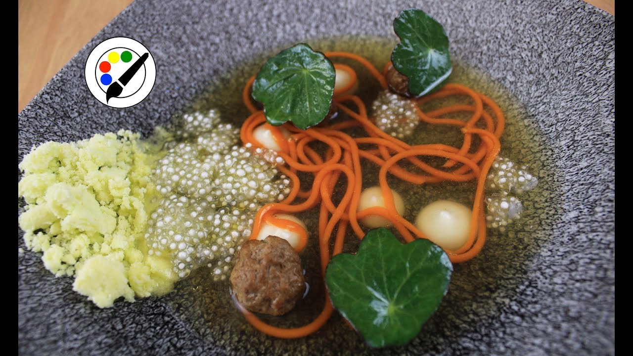 Plating food #85 | Spaghetti and meatballs (2) - YouTube